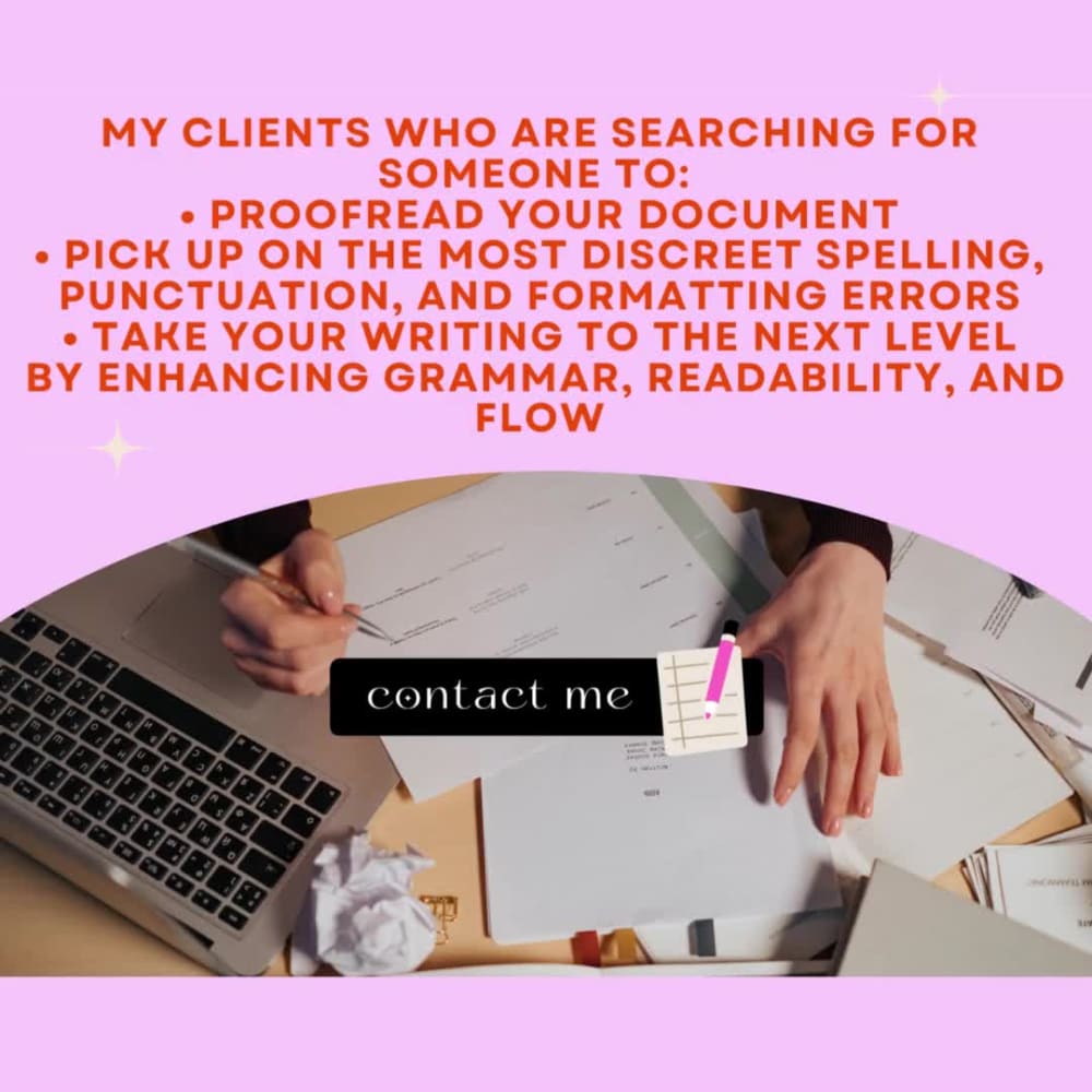 Your document created or reviewed and free of technical errors. | Upwork