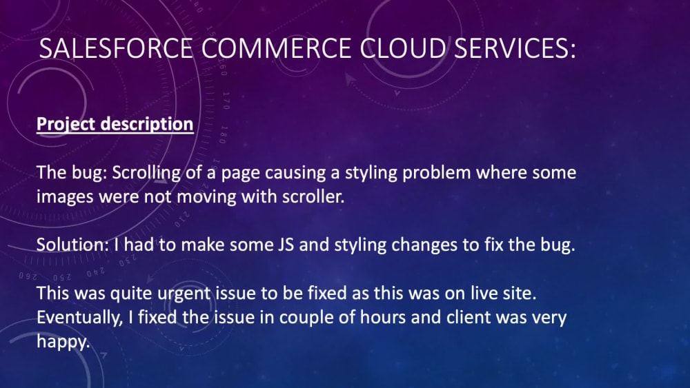 Bug Fixing Assistance Customization Integration On Sfcc Demandware Upwork