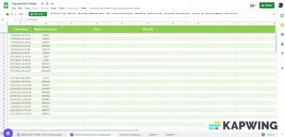 Google Sheets automation using Google Apps Script | Upwork
