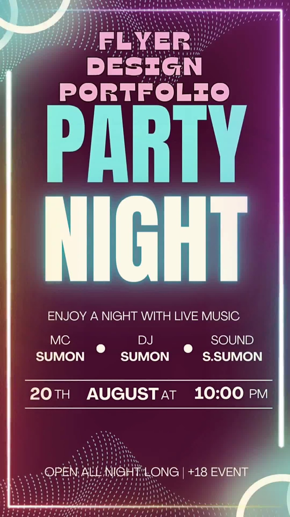 A professional flyer design for your event, business and so on | Upwork