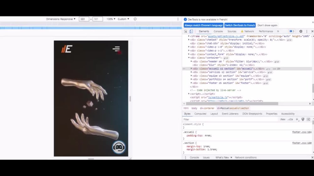 An amazing static/dynamic website full-stack JS or PHP | Upwork