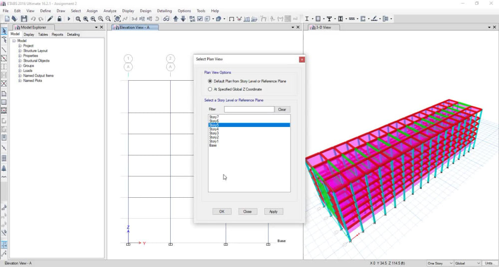 Structure analysis and design through Etab, Sap2000 and Staad pro | Upwork