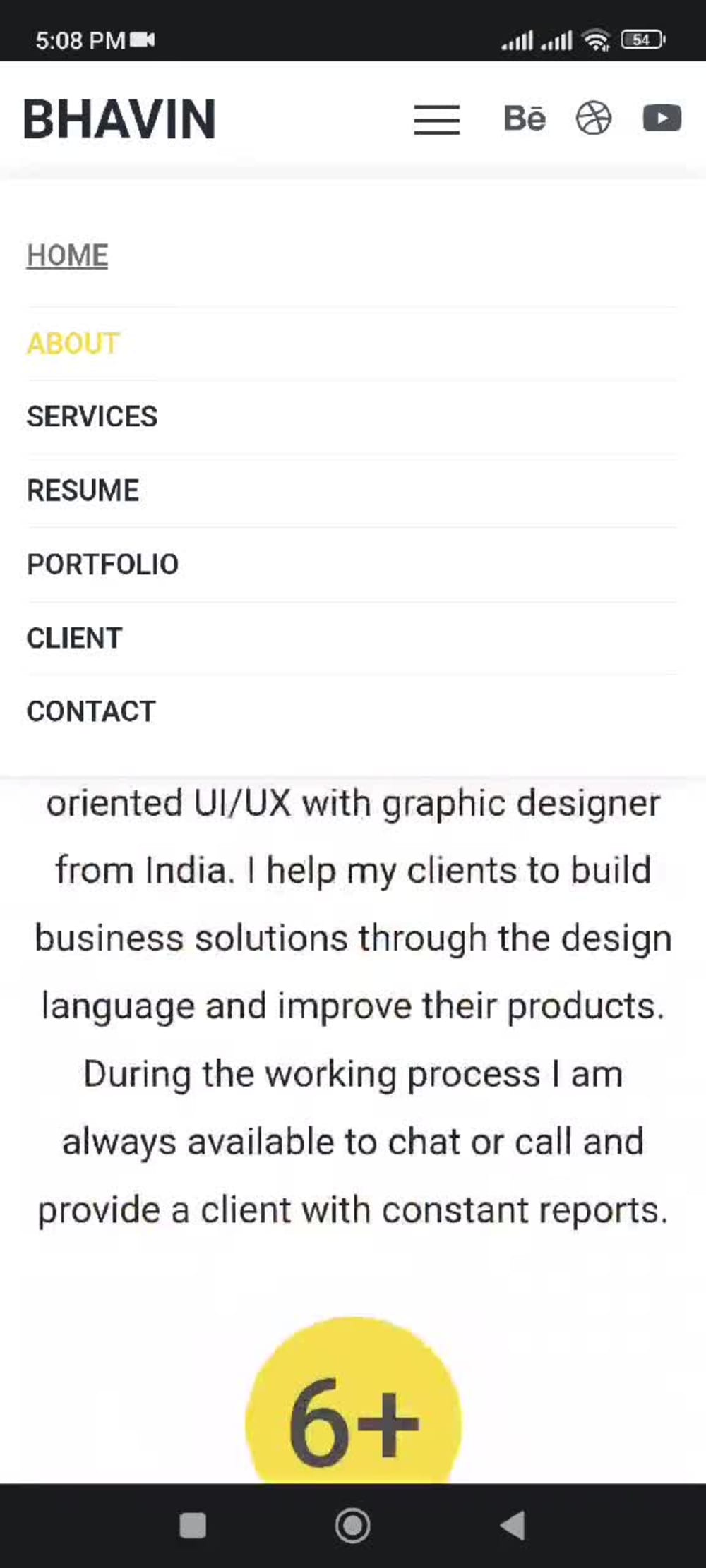 Responsive Portfolio Website Design, Personal Portfolio Website, Web ...