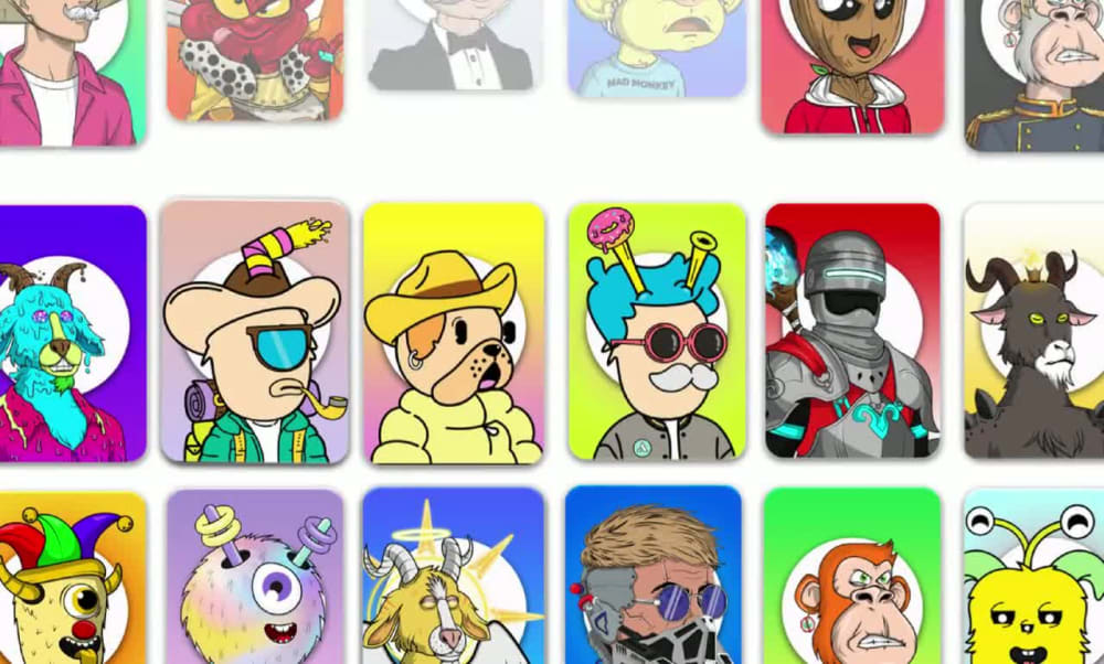 Unique 2D NFT Art Collection for Your Cartoon Character Illustration ...
