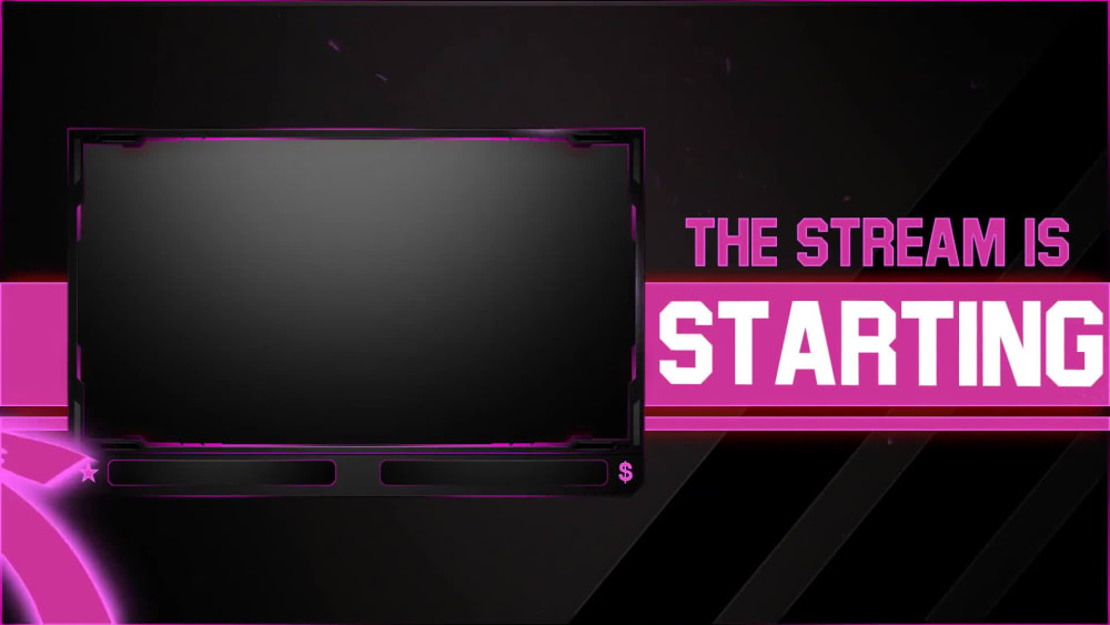 Design custom animated twitch overlay and logo | Upwork