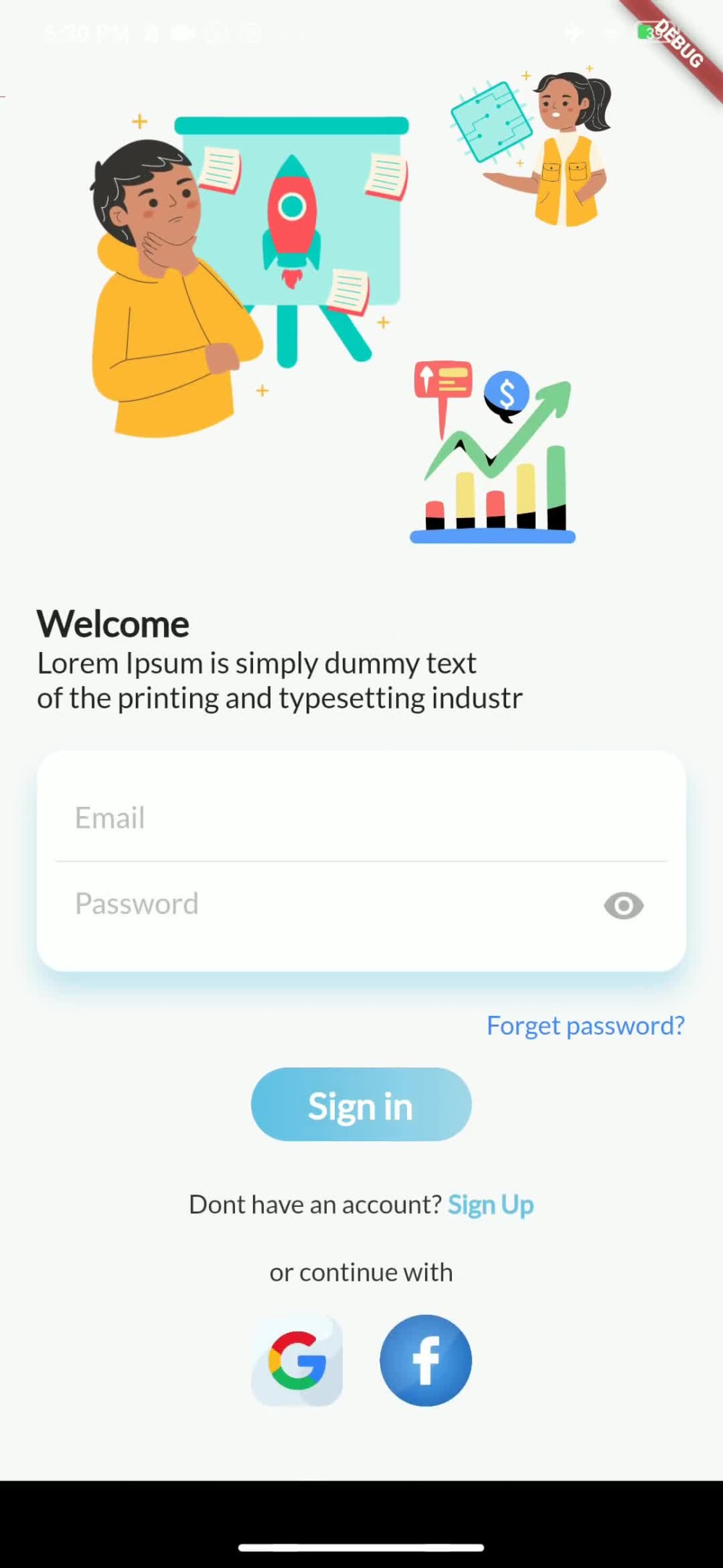 Beautiful UI to flutter code at an affordable price | Upwork