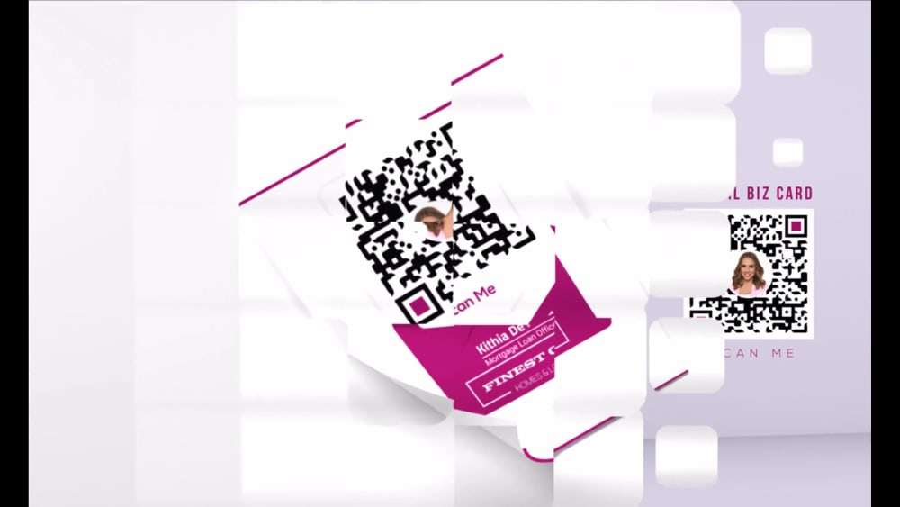 Clickable Digital Business card and Physical card with QR Code | Upwork