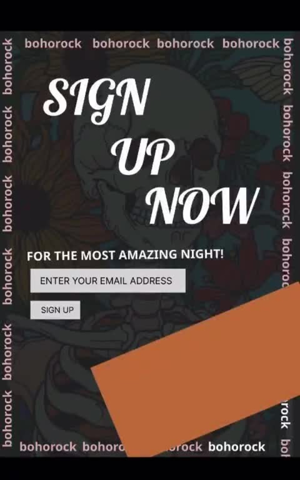 Event poster designed through figma with smart animate | Upwork