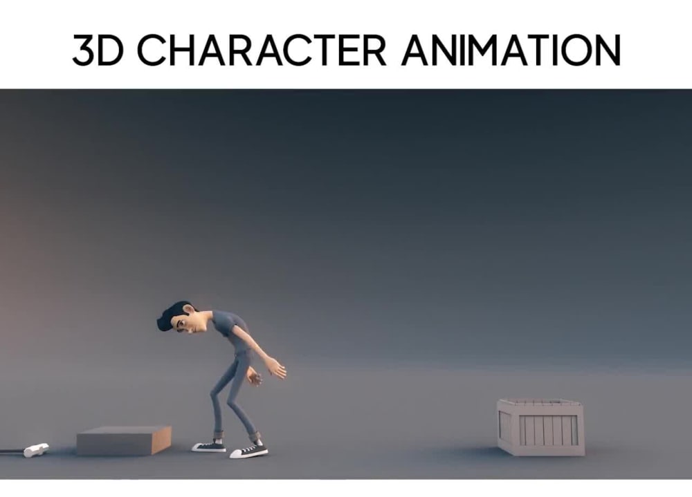 A 3D character animation with character design and rigging | Upwork