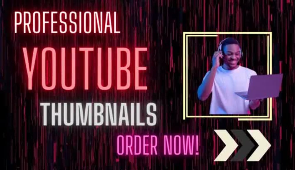 Attractive eye catchy thumbnails | Upwork