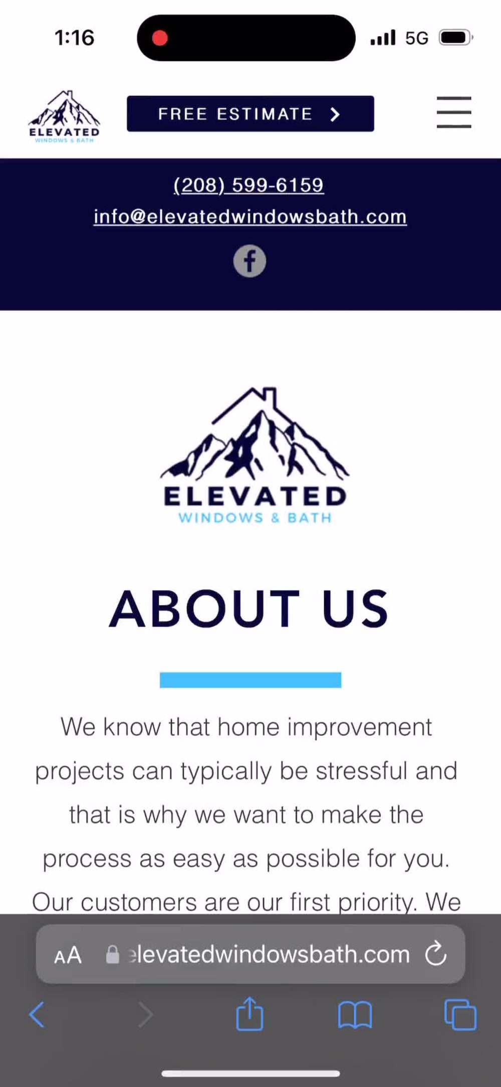 A sleek and professional looking website design. | Upwork