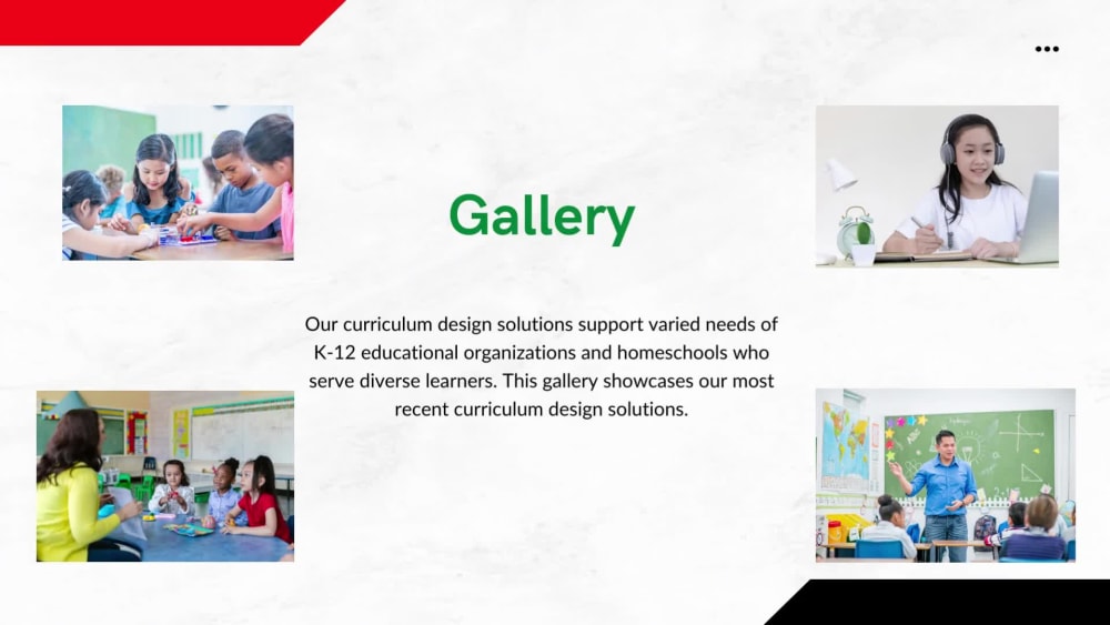 Custom curriculum designs for K-12 students with diverse learning needs ...