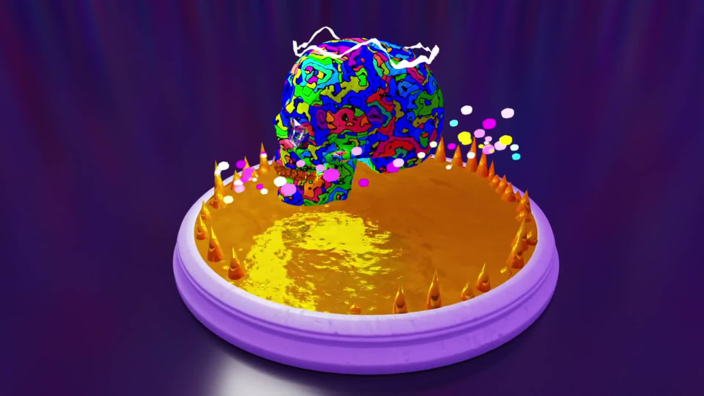 A stylized animation music visualizer | Upwork