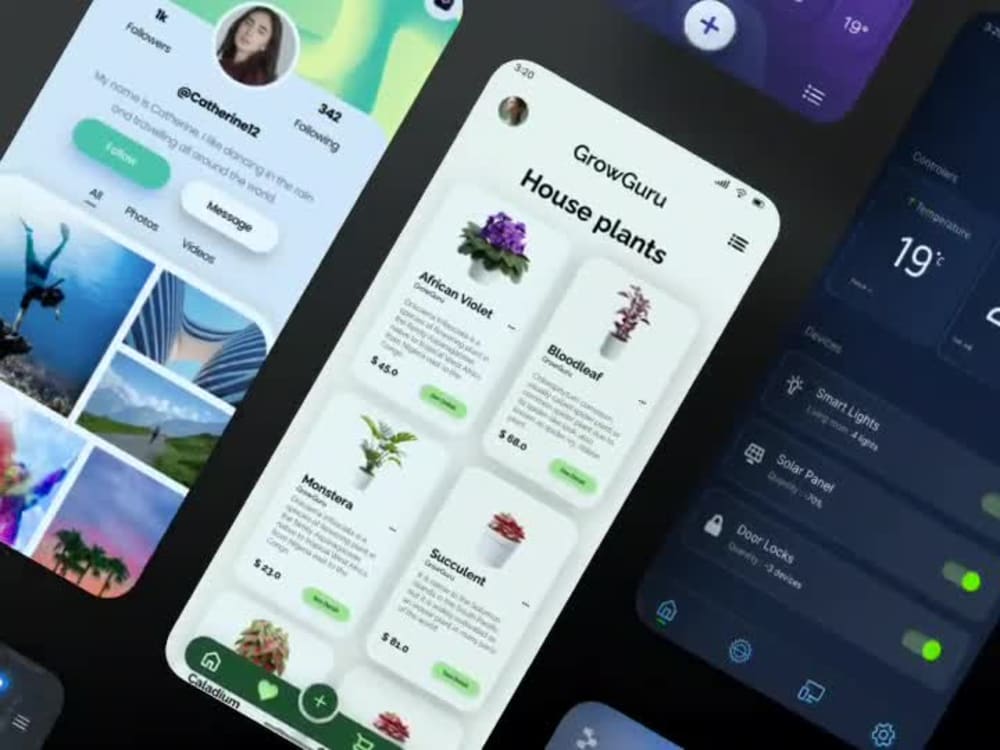 A Creative Modern Mobile App design | Upwork