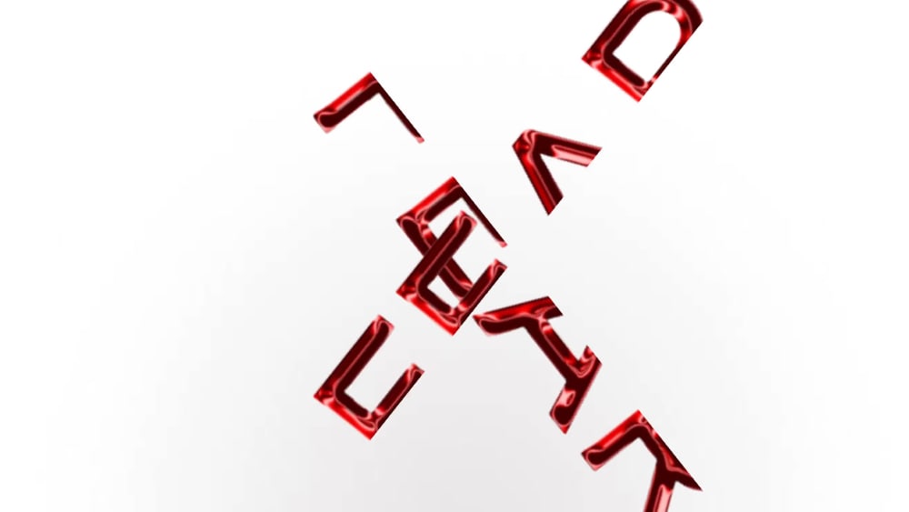 A 3d text logo design in 5 hrs | Upwork