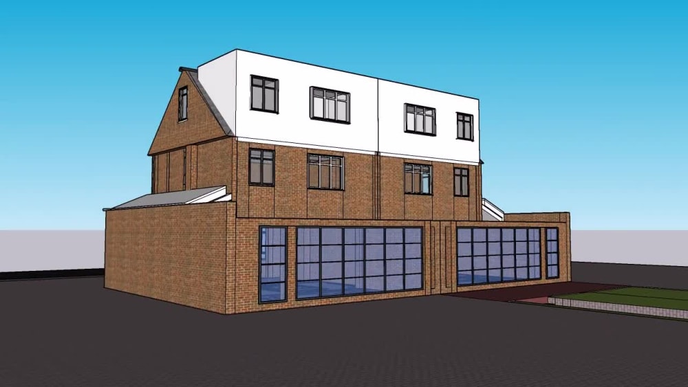 House extension drawings for UK planning applications | Upwork