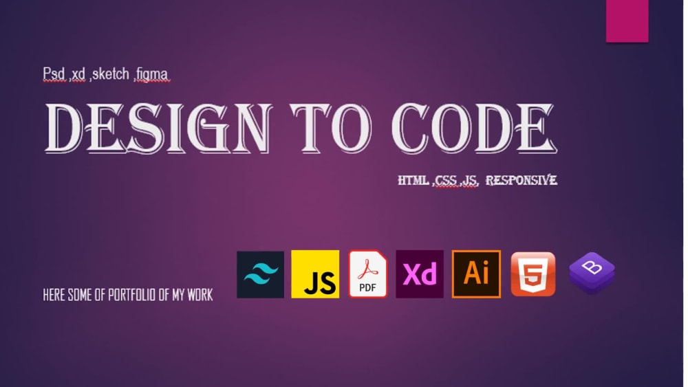 PSD,xd ,sketch or figma to responsive html by bootstrap within 1Day | Upwork