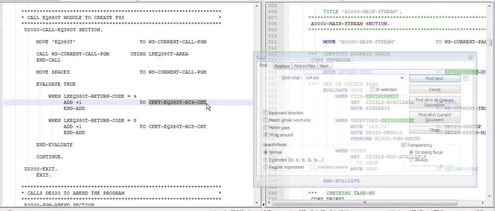 Mainframe Software Deliverables in COBOL JCL DB2 VSAM CICS Natural ... Mainframe Software Deliverables in COBOL JCL DB2 VSAM CICS Natural ...