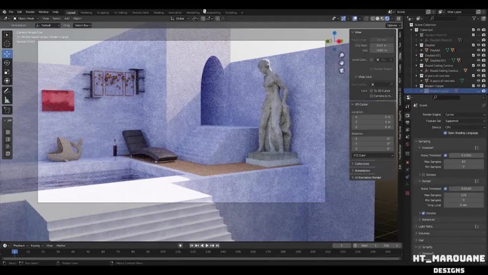 Breathtaking 3d concepts and scenes in blender | Upwork