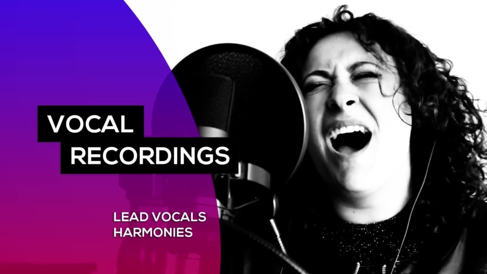 Powerful female vocals for your music | Upwork