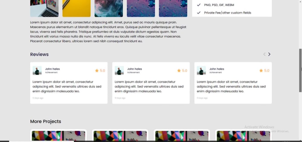 A frontend web application | Upwork