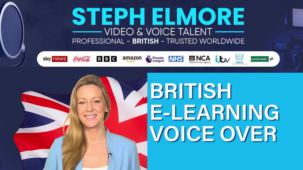 A British Female Voice Over for your Elearning Online Training | Upwork