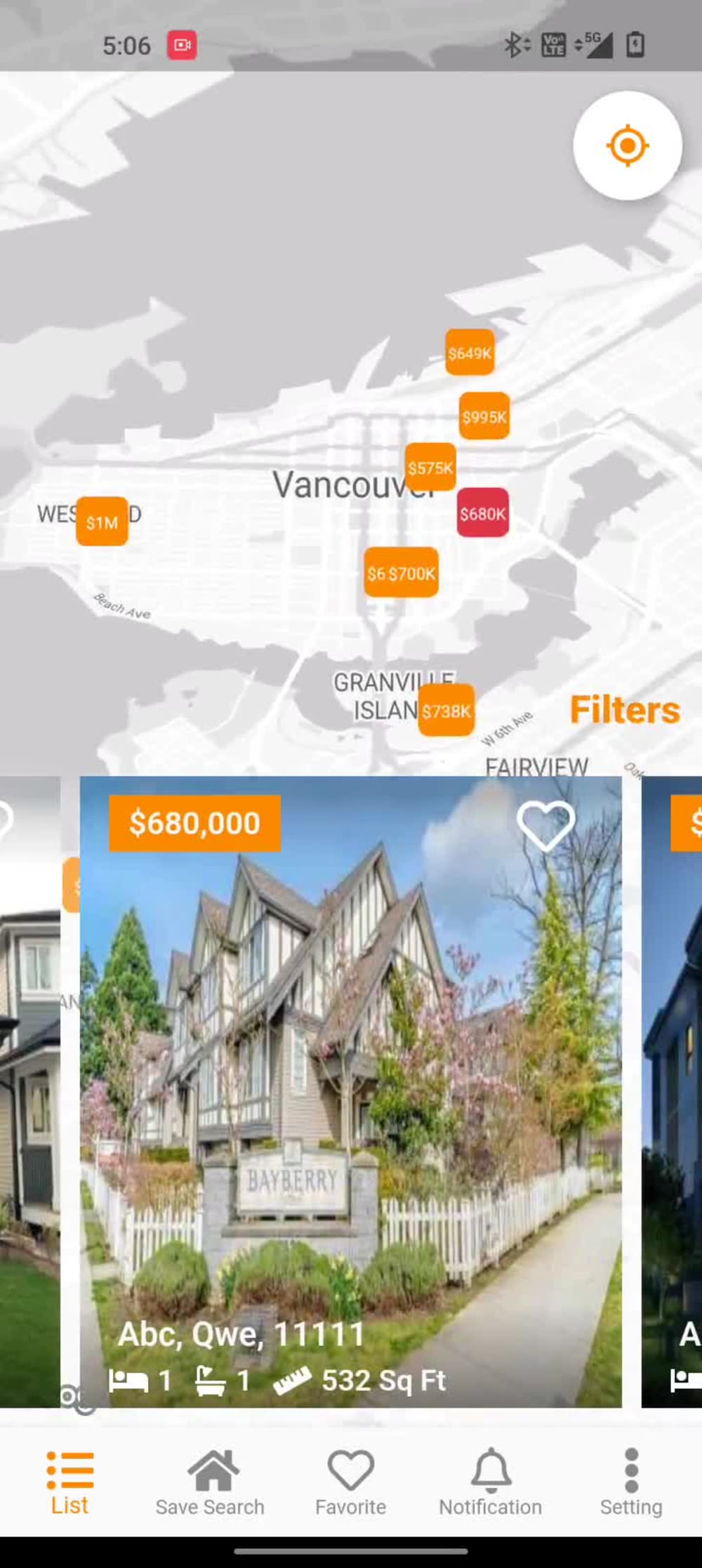 An IDX real estate property search APP for Android and IOS | Upwork