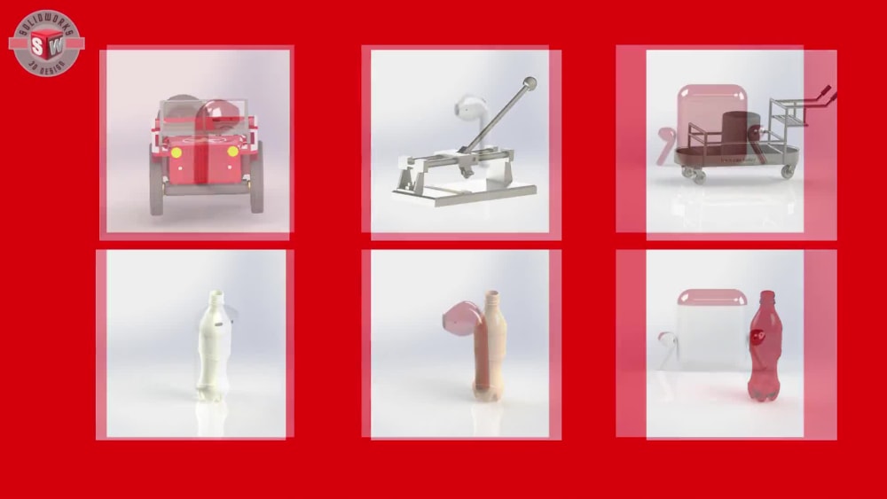 3d models, 2d drawings, and assembly in Solidworks | Upwork