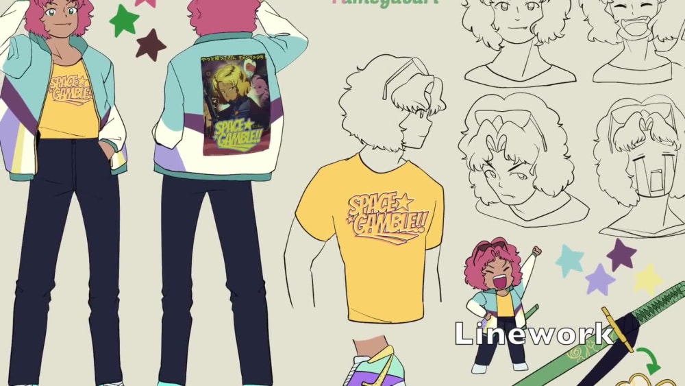 Anime Style Character Design Sheets Of Your Original Character Upwork 
