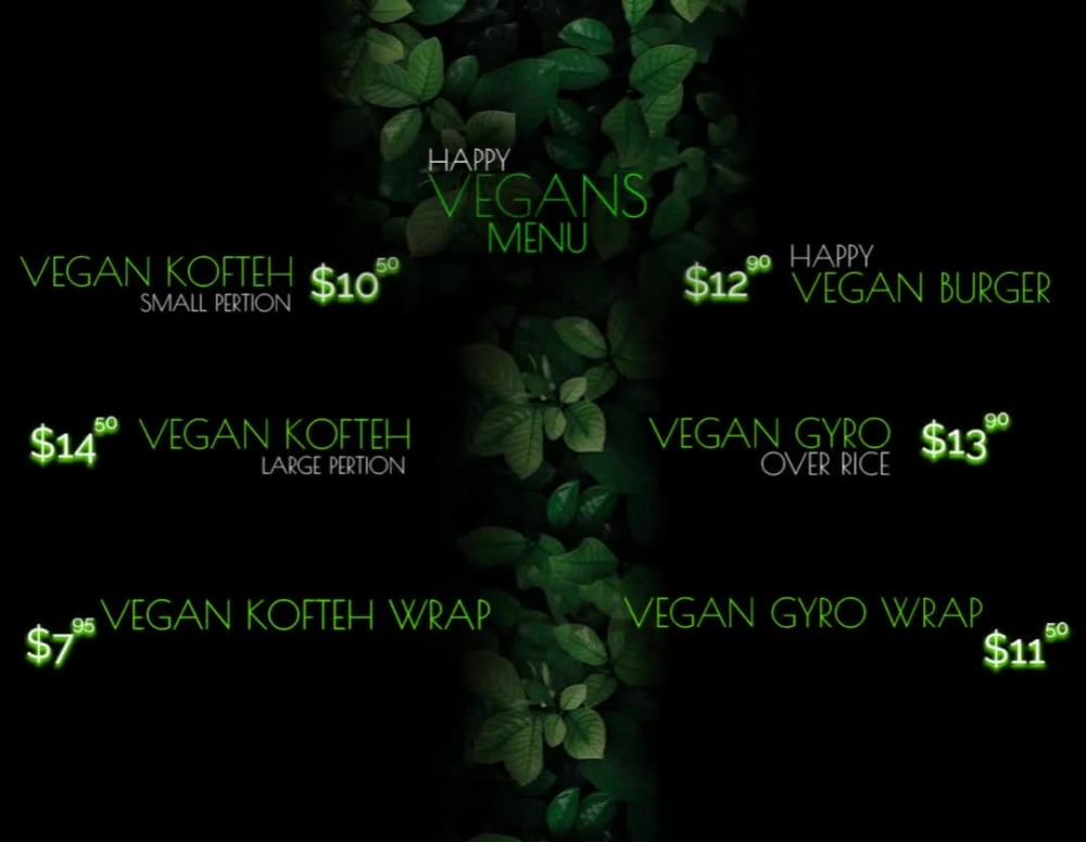 A menu design that will attract the attention of customers | Upwork