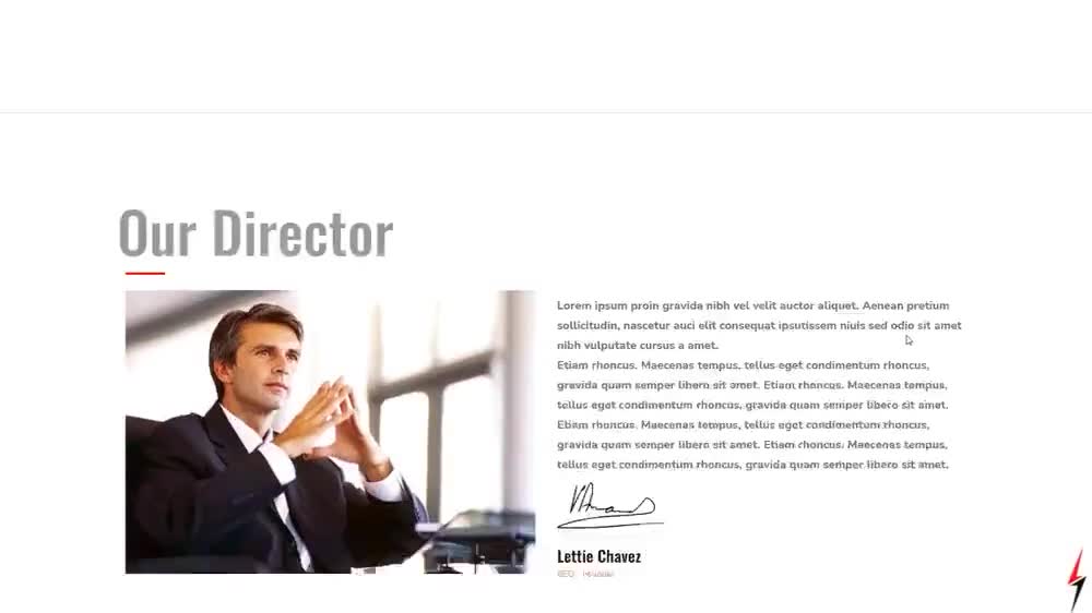 Responsive website template | HTML | CSS | Javascript | Upwork