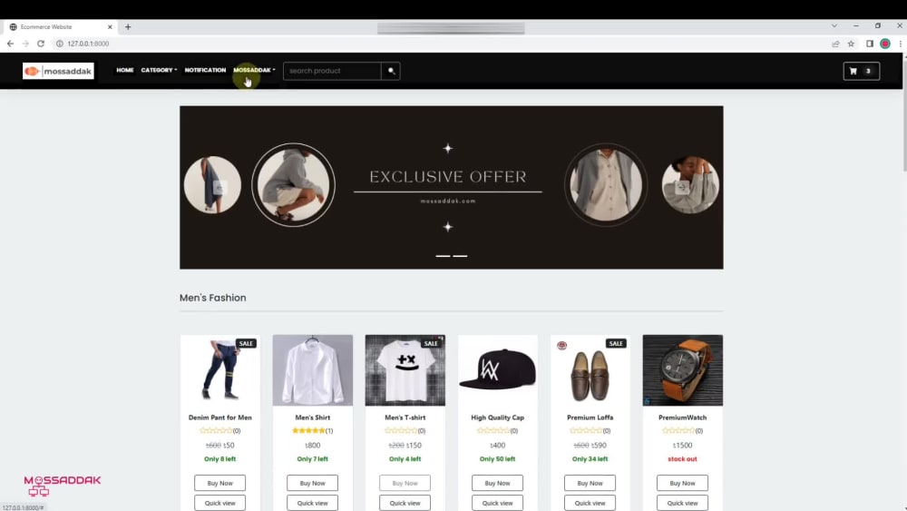 Responsive websites with Django and js as a full-stack web developer ...