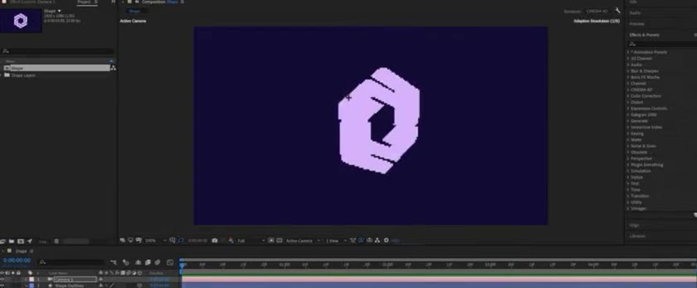 A 3d rotating logo animation | Upwork