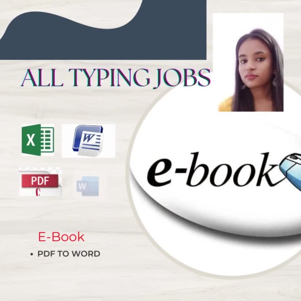 Fast and accurate Data Entry and typing work. | Upwork