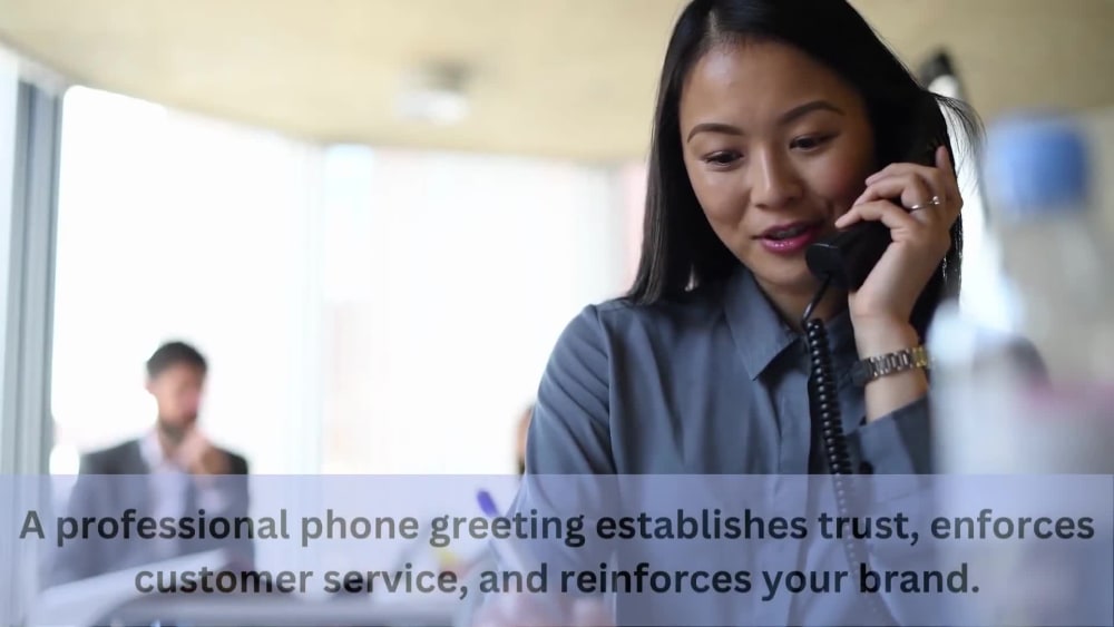 A professional telephone greeting | Upwork