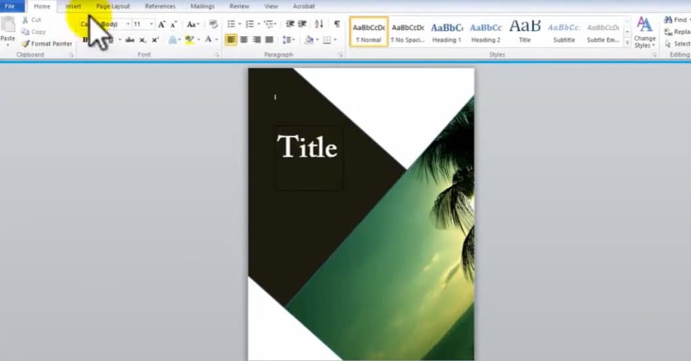 A simple yet elegant book cover design | Upwork