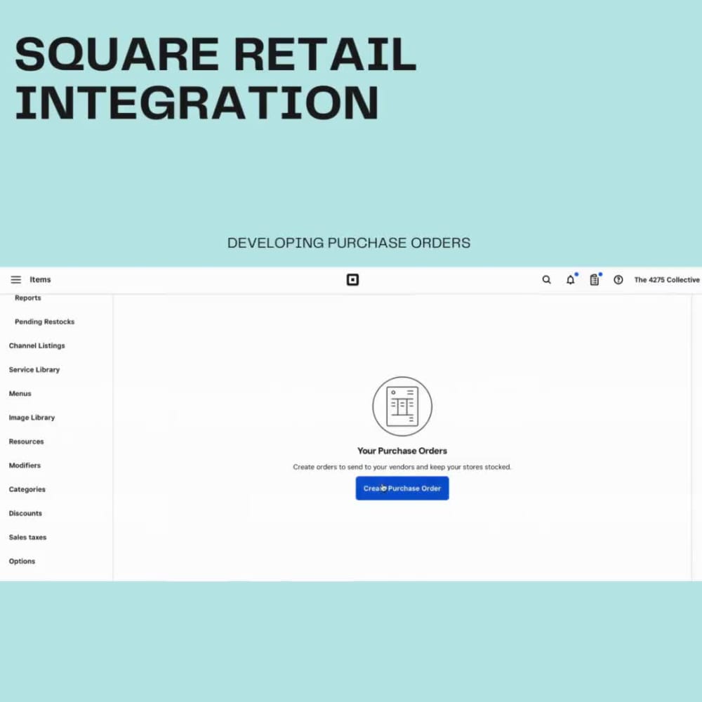 A fully implemented Square Retail System for your retail shop or ...
