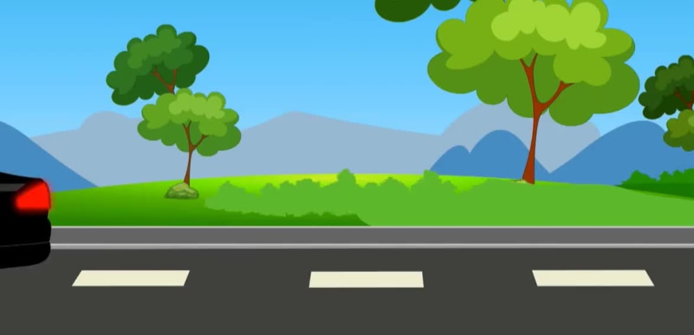 A beautiful car animation design | Upwork