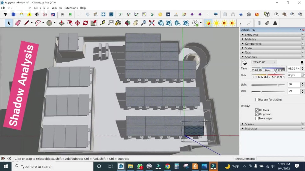 Design solar PV system on SketchUp with PVsyst simulation | Upwork