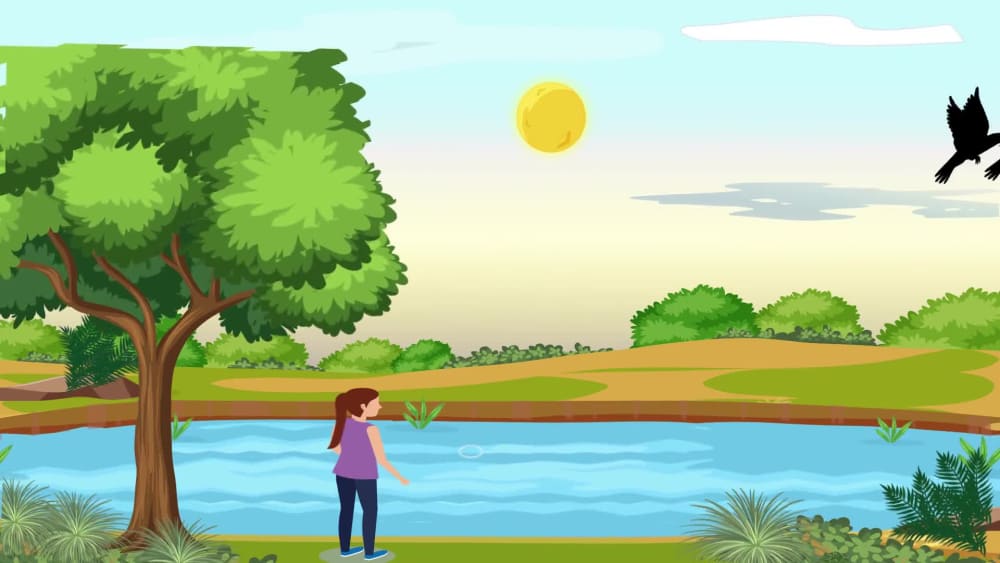 2d animation of landscape illustrations | Upwork