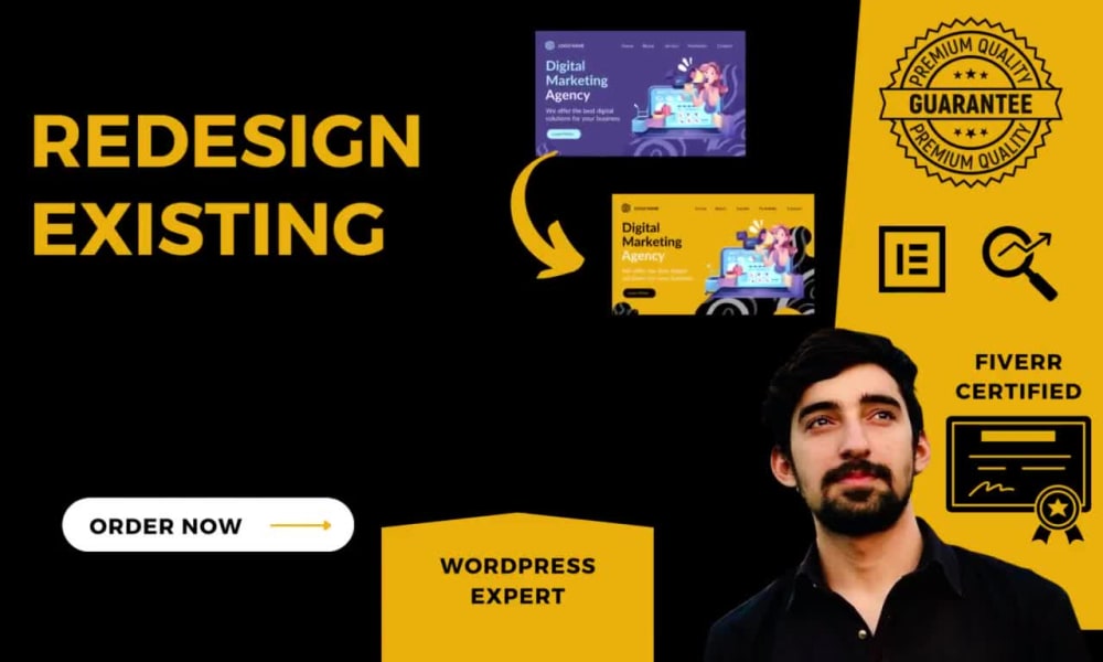 Redesign Your Existing Wordpress Website With Customized Revamp Upwork