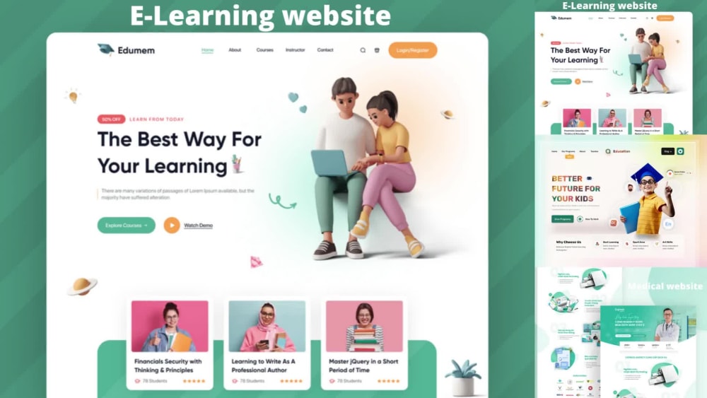 React javascript website development front-end web application development | Upwork