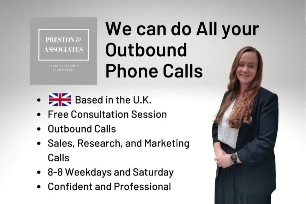 Professional UK based outbound calls | Upwork
