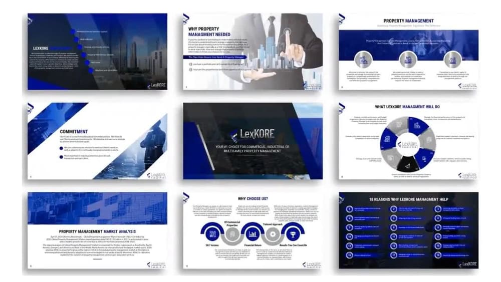 Modern business PPT, PowerPoint presentation, pitch deck and infographics | Upwork