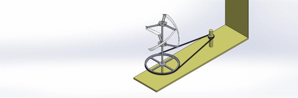 Optimized 3-blade Helical-Shaped Vertical Axis Wind Turbine | Upwork