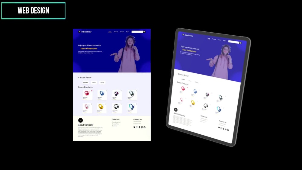 Ui ux design for your mobile and web | Upwork