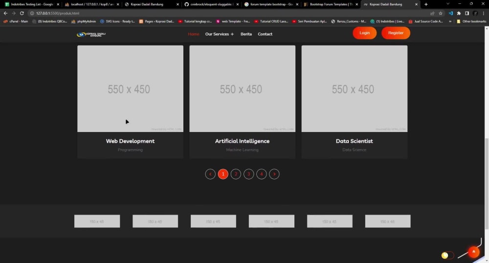 A Fantastic Front end for your website | Upwork