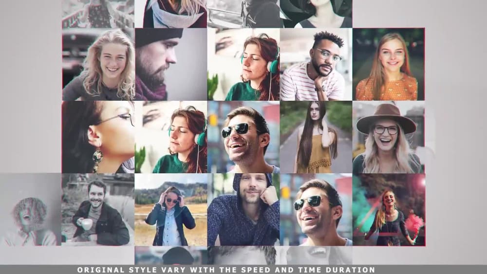 An awesome photo mosaic logo animation,Mosaic youtube logo intro video ...