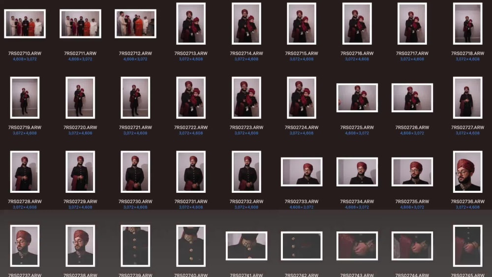 RAW Wedding Photography Photos from Sony Mirrorless / Canon DSLR | Upwork