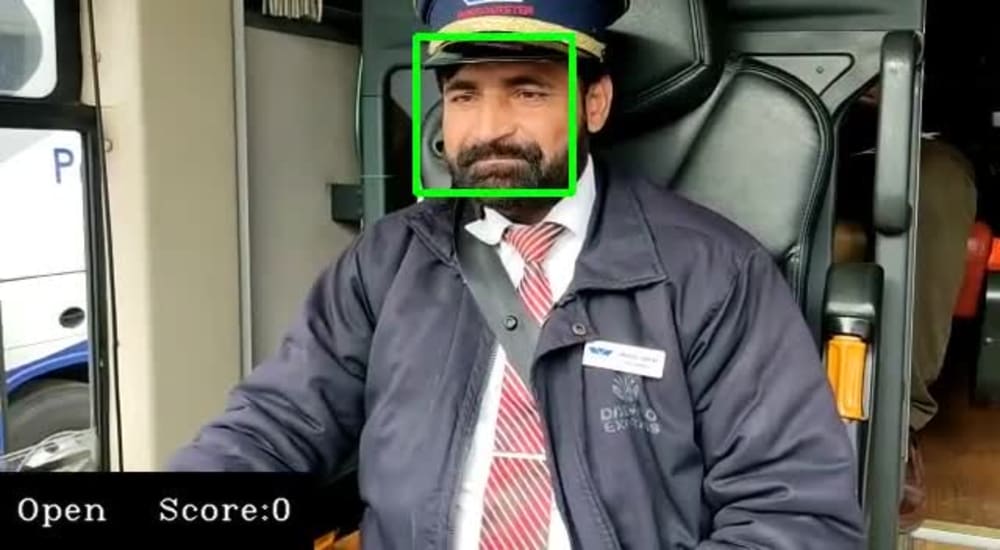 Driver Drowsiness Detection system using AI | Upwork